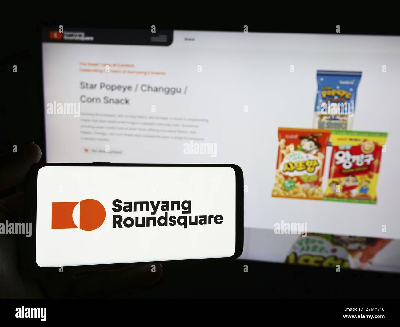 Stuttgart, Germany, 06-24-2024: Person holding smartphone with logo of ...