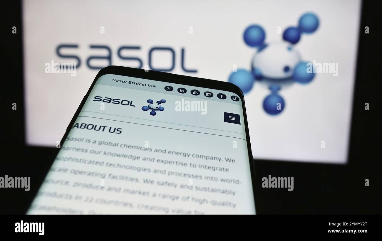 Sasol logo hi-res stock photography and images - Alamy