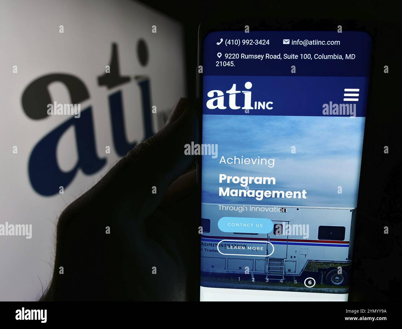 Ati business logo hi-res stock photography and images - Alamy