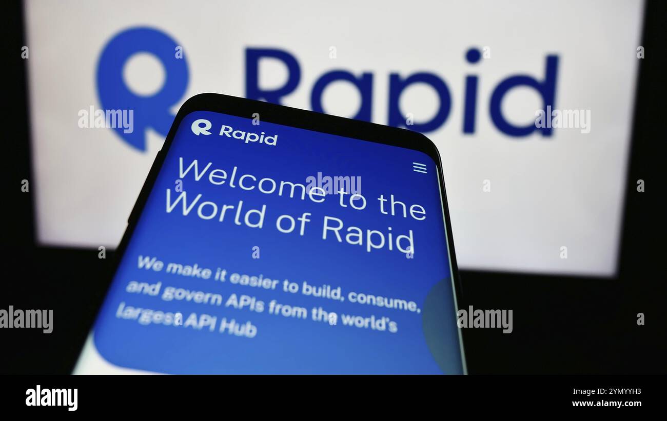 Rapidapi logo hi-res stock photography and images - Alamy