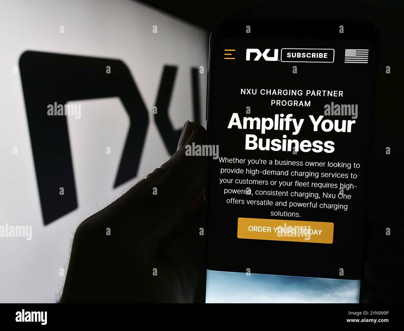 Nxu business logo hi-res stock photography and images - Alamy