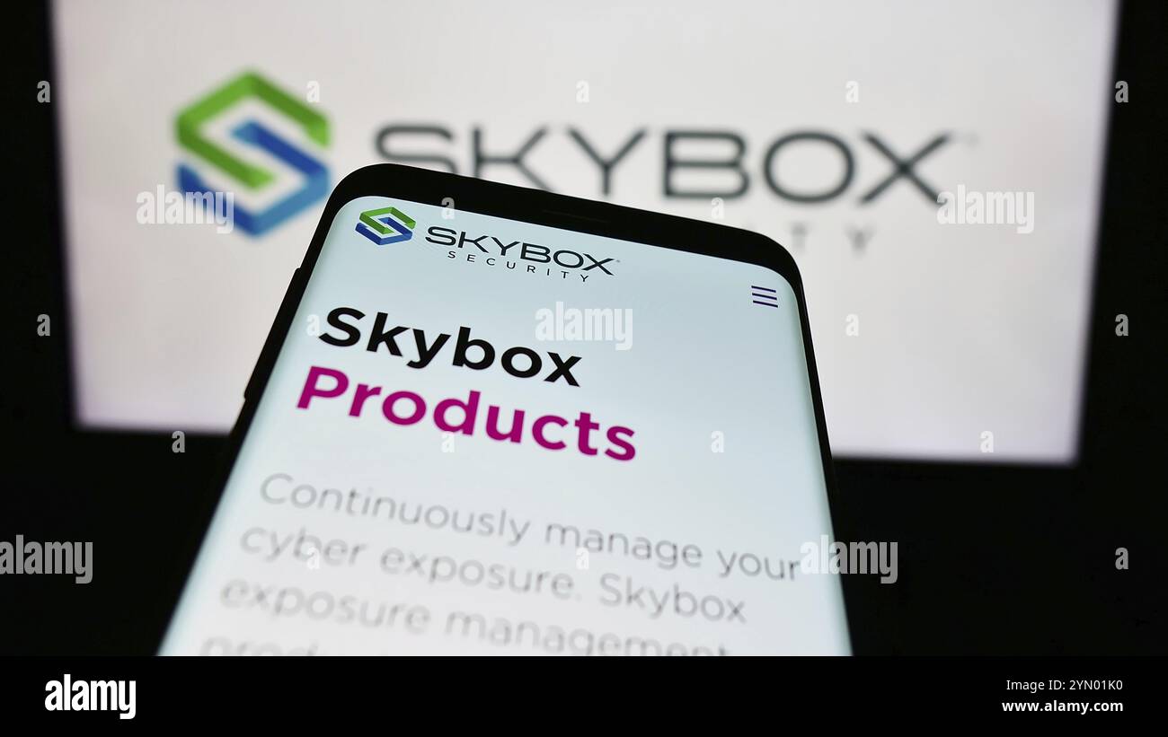 Skybox security logo hi-res stock photography and images - Alamy