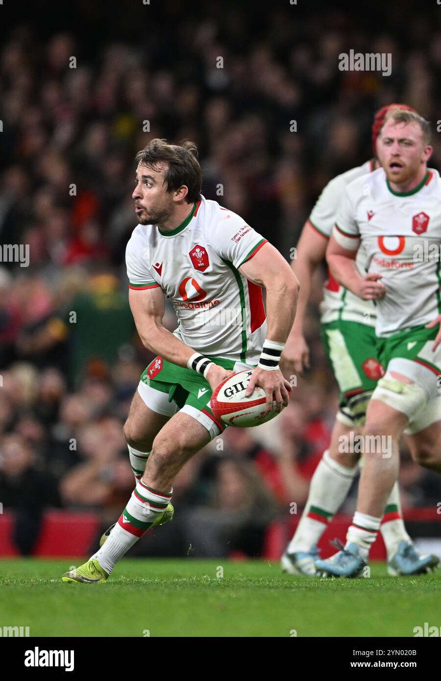 23rd November 2024; Principality Stadium, Cardiff, Wales: Autumn Rugby ...