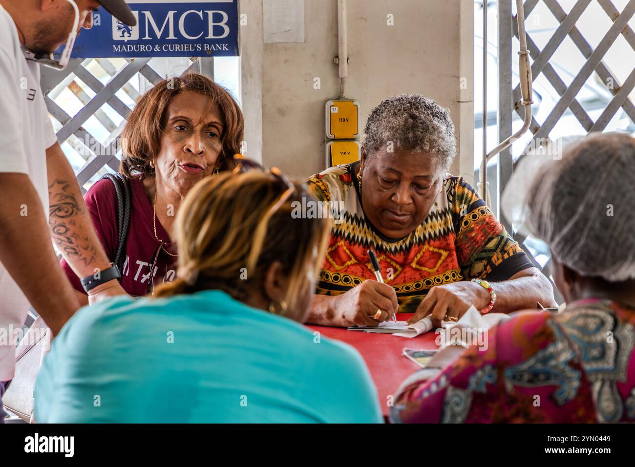 Plasa Bieu is an airy, rustic market with picnic tables and counters ...