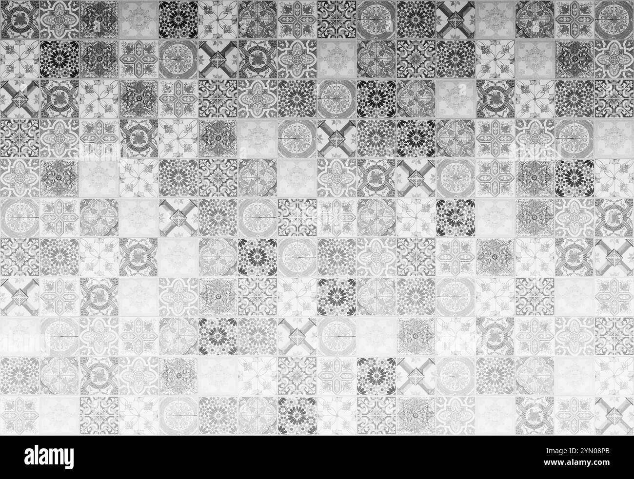 Explore the Intricate Black and White Tile Patterns that enhance styles ...