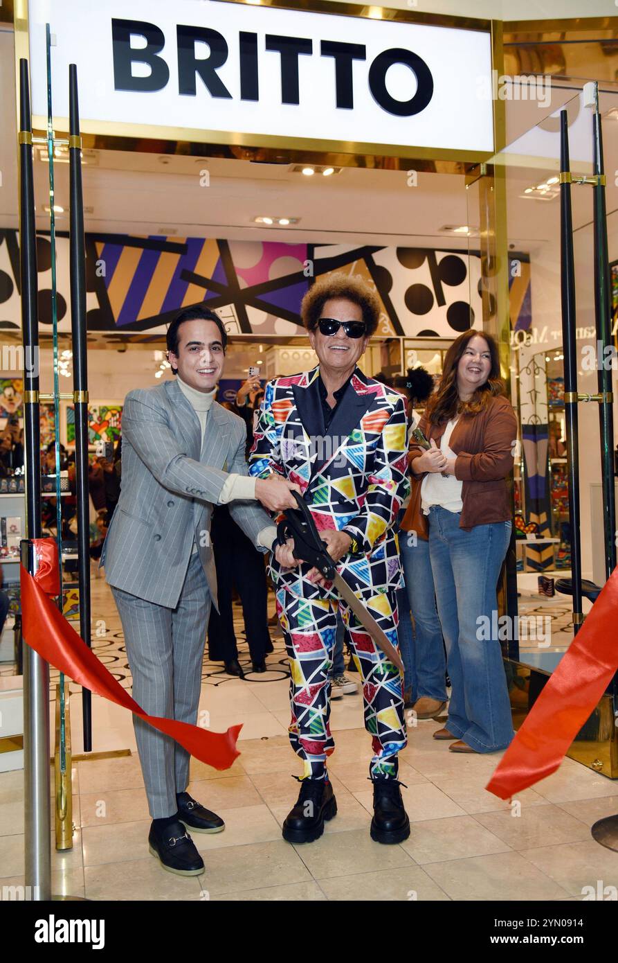 Atlanta, Ga. 23rd Nov, 2024. Lucas Vidal, CEO Britto Group, Romero ...
