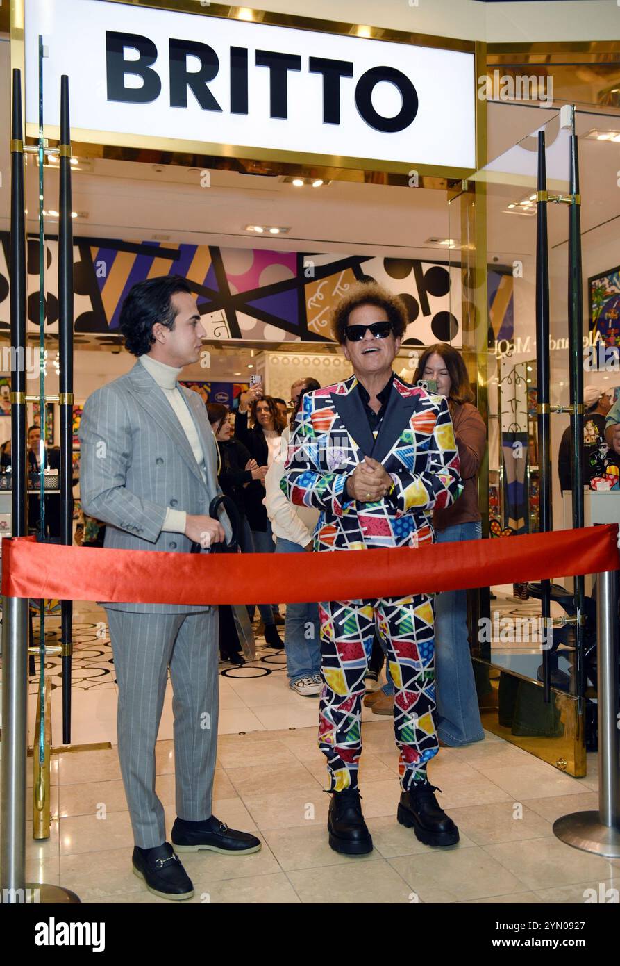 Atlanta, Ga. 23rd Nov, 2024. Lucas Vidal, CEO Britto Group, Romero ...