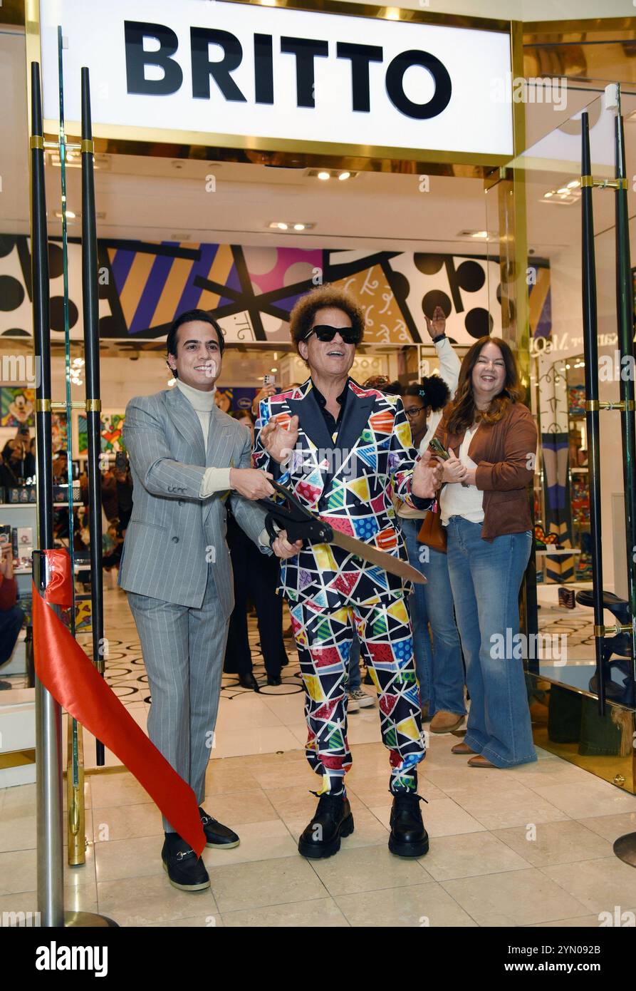 Atlanta, Ga. 23rd Nov, 2024. Lucas Vidal, CEO Britto Group, Romero ...