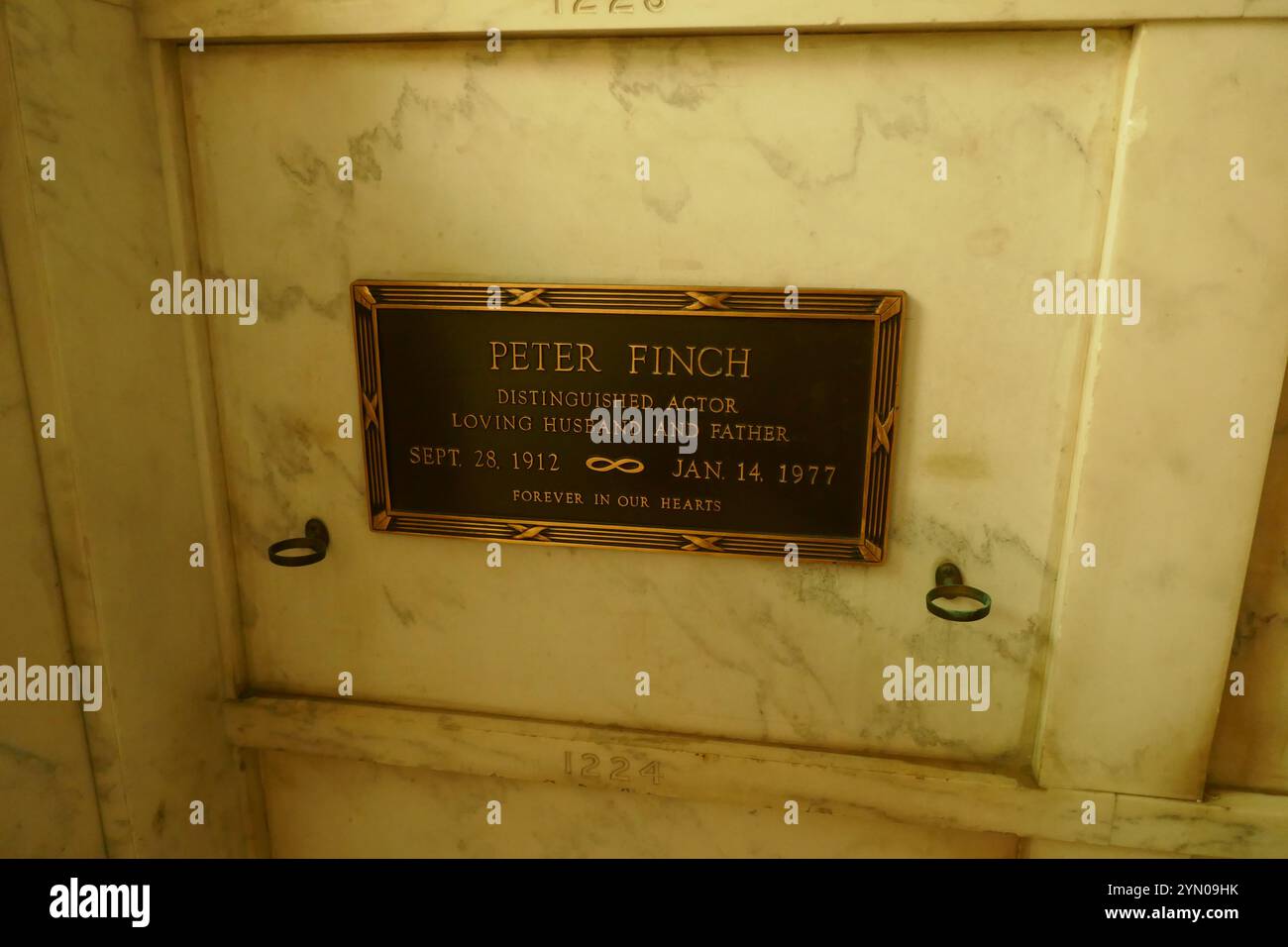 Los Angeles, California, USA 21st November 2024 Actor Peter Finch Grave ...
