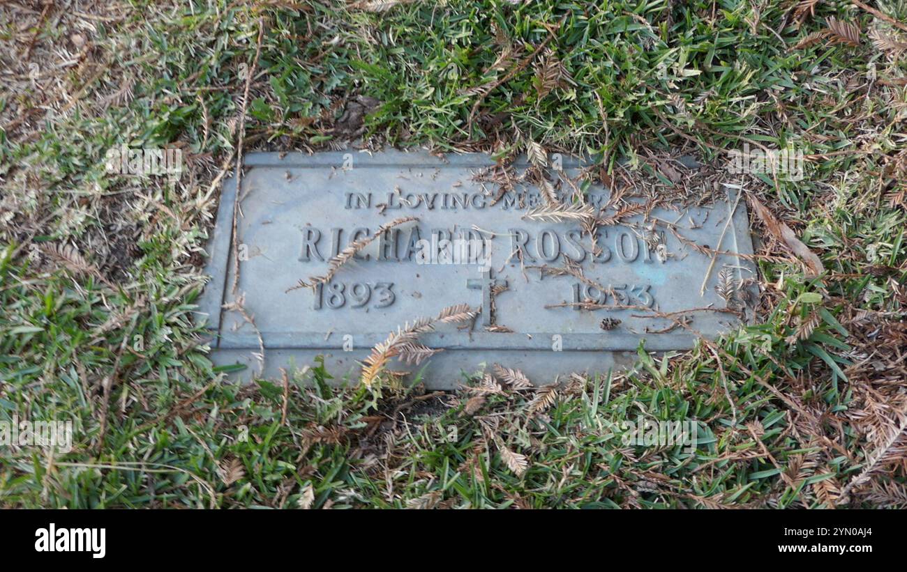 Los Angeles, California, USA 21st November 2024 Richard Rosson Grave in ...