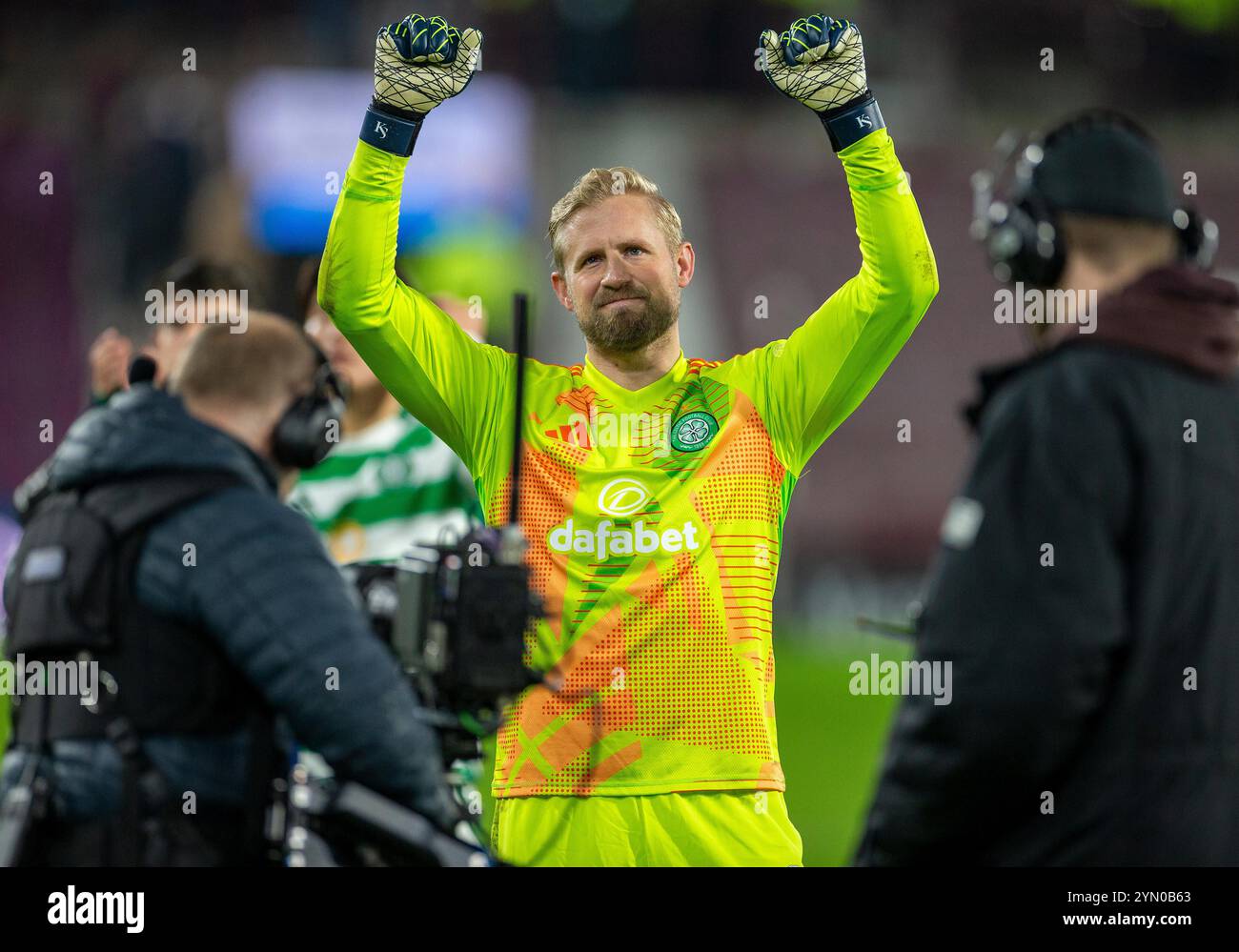 Tynecastle Park, Edinburgh, UK. 23rd Nov, 2024. Scottish Premiership ...
