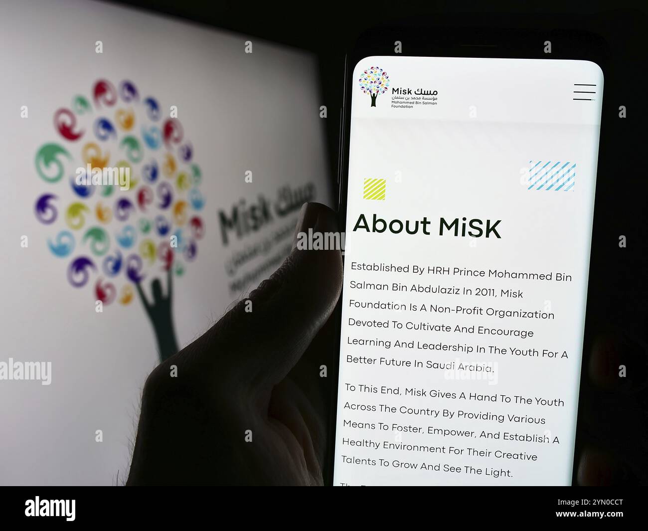 Misk foundation logo hi-res stock photography and images - Alamy