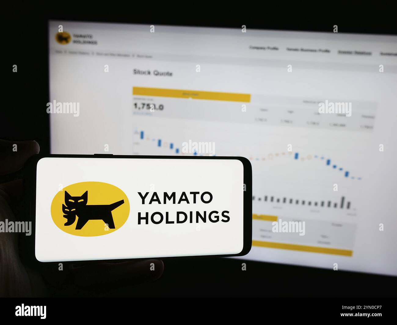 Yamato logo hi-res stock photography and images - Alamy
