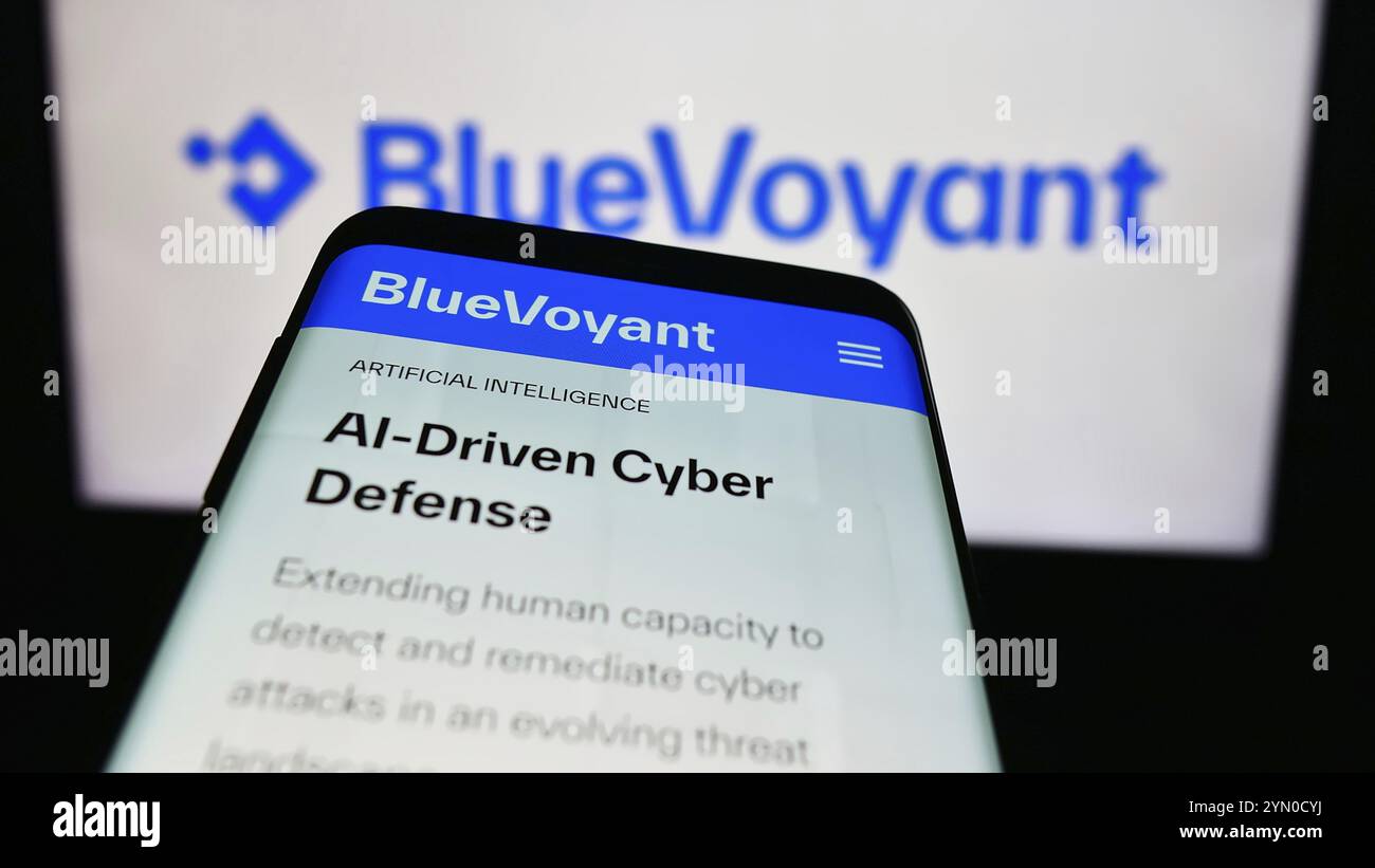 Bluevoyant logo hi-res stock photography and images - Alamy