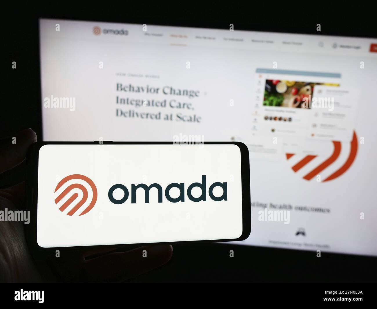 Omada health logo hi-res stock photography and images - Alamy