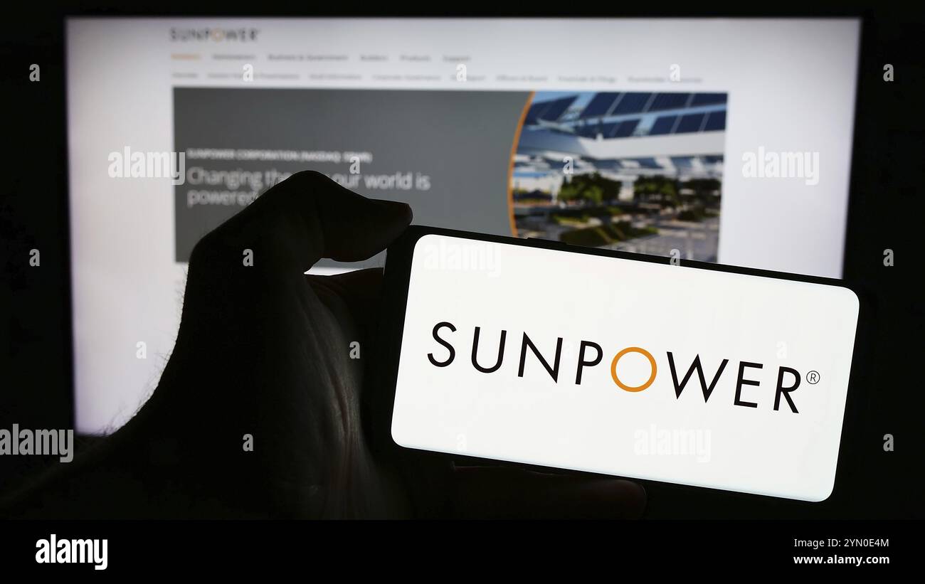 Sunpower logo hi-res stock photography and images - Alamy