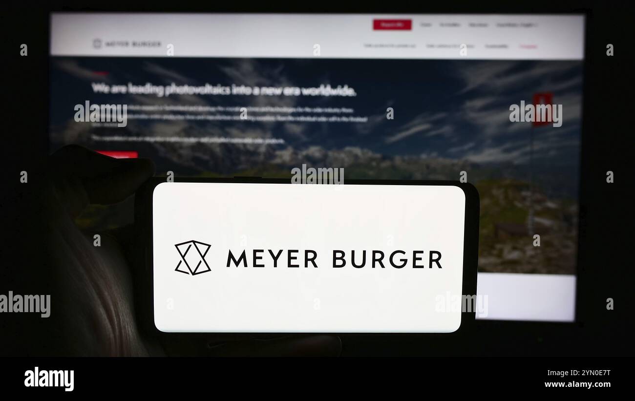 Meyer burger logo hi-res stock photography and images - Alamy