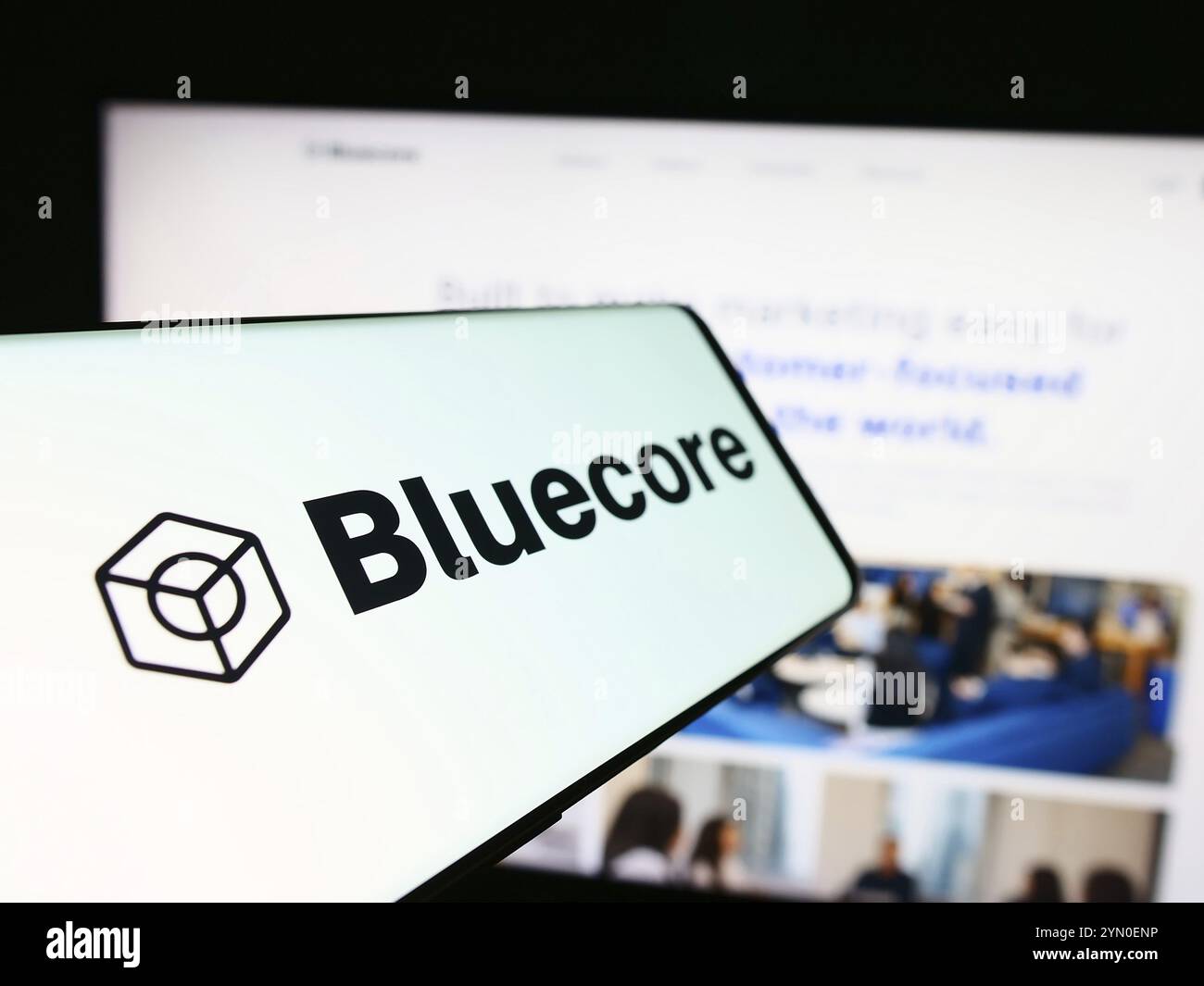 Bluecore logo hi-res stock photography and images - Alamy