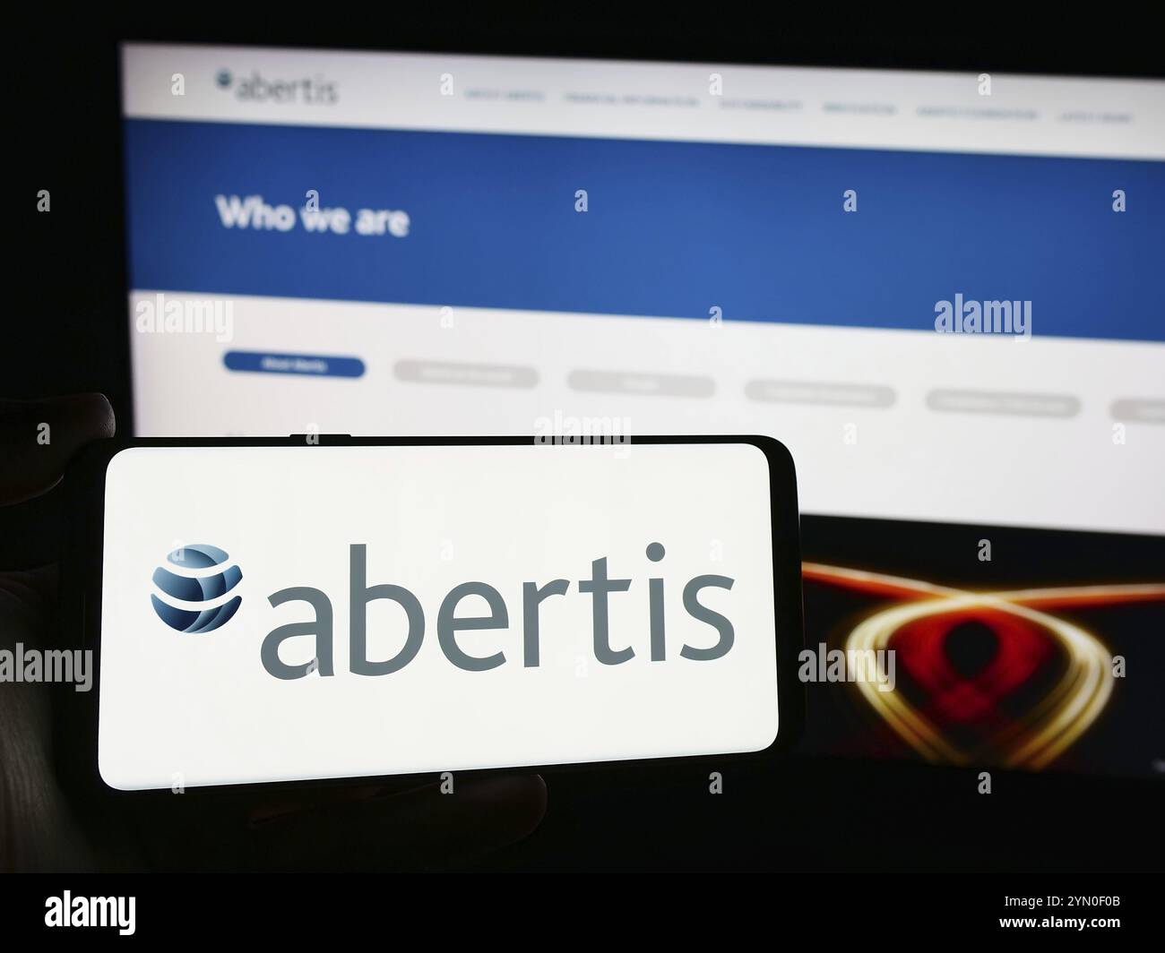 Abertis logo hi-res stock photography and images - Alamy