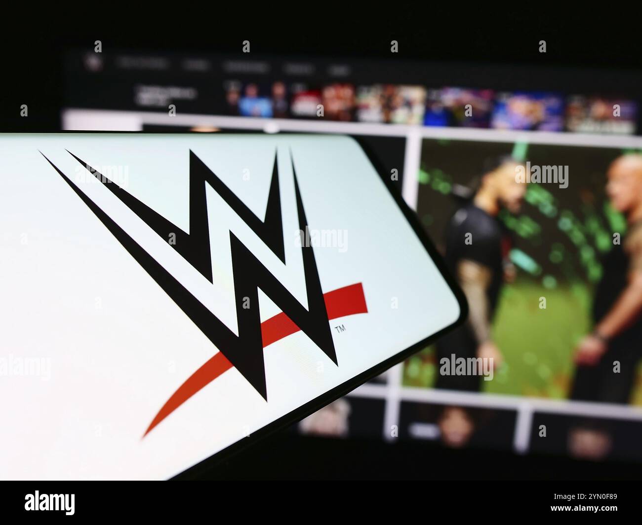 Wwe business company logo hi-res stock photography and images - Alamy