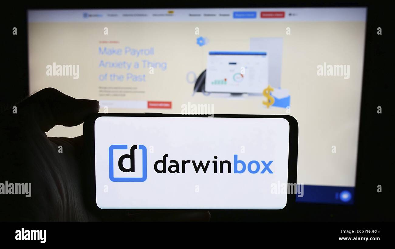 Darwinbox logo hi-res stock photography and images - Alamy