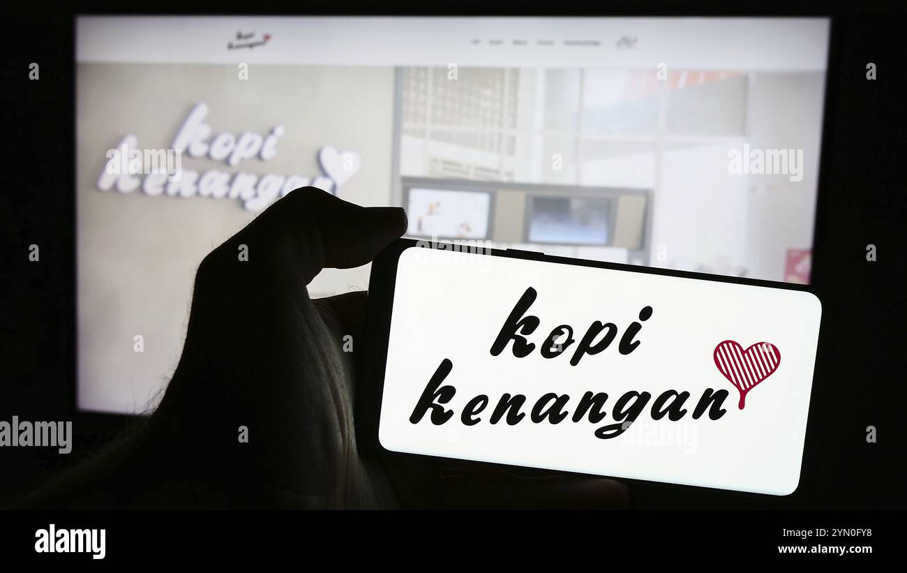 Kopi kenangan logo hi-res stock photography and images - Alamy