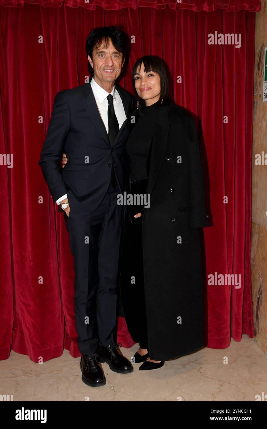 Turin: Cinema Romano. Red carpet film " Kids ". In the photo: Giulio ...