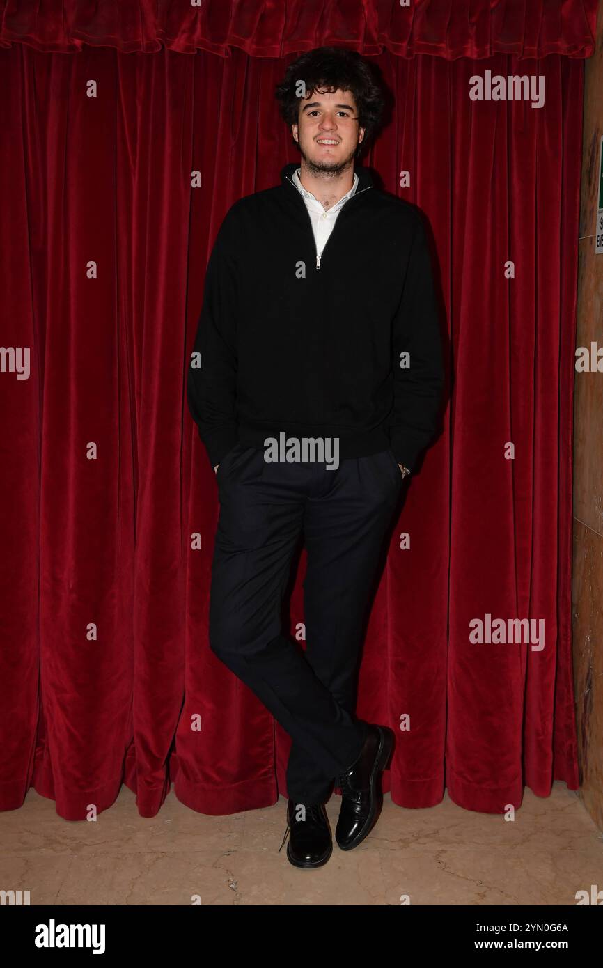 Turin: Cinema Romano. Red carpet film " Kids ". In the photo: Valerio ...