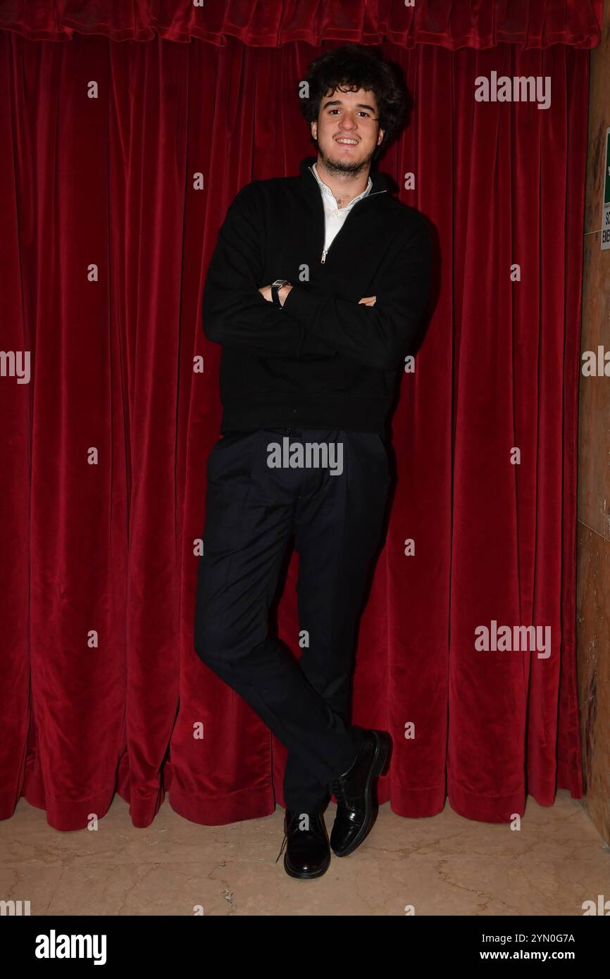 Turin: Cinema Romano. Red carpet film " Kids ". In the photo: Valerio ...