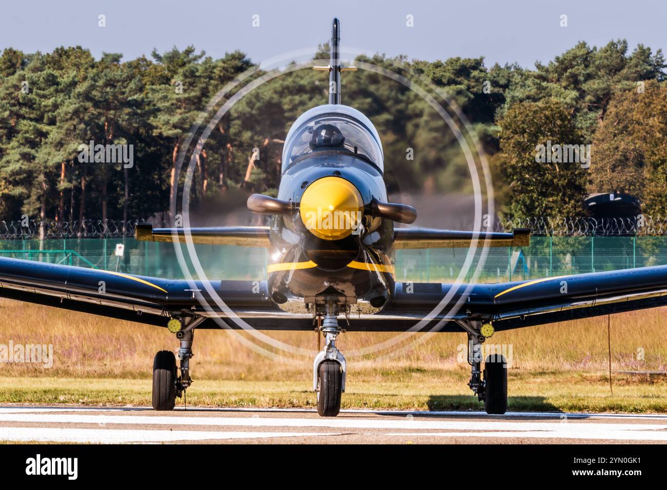 Pilatus PC-7 Turbo Trainer aircraft from the Royal Netherlands Air ...
