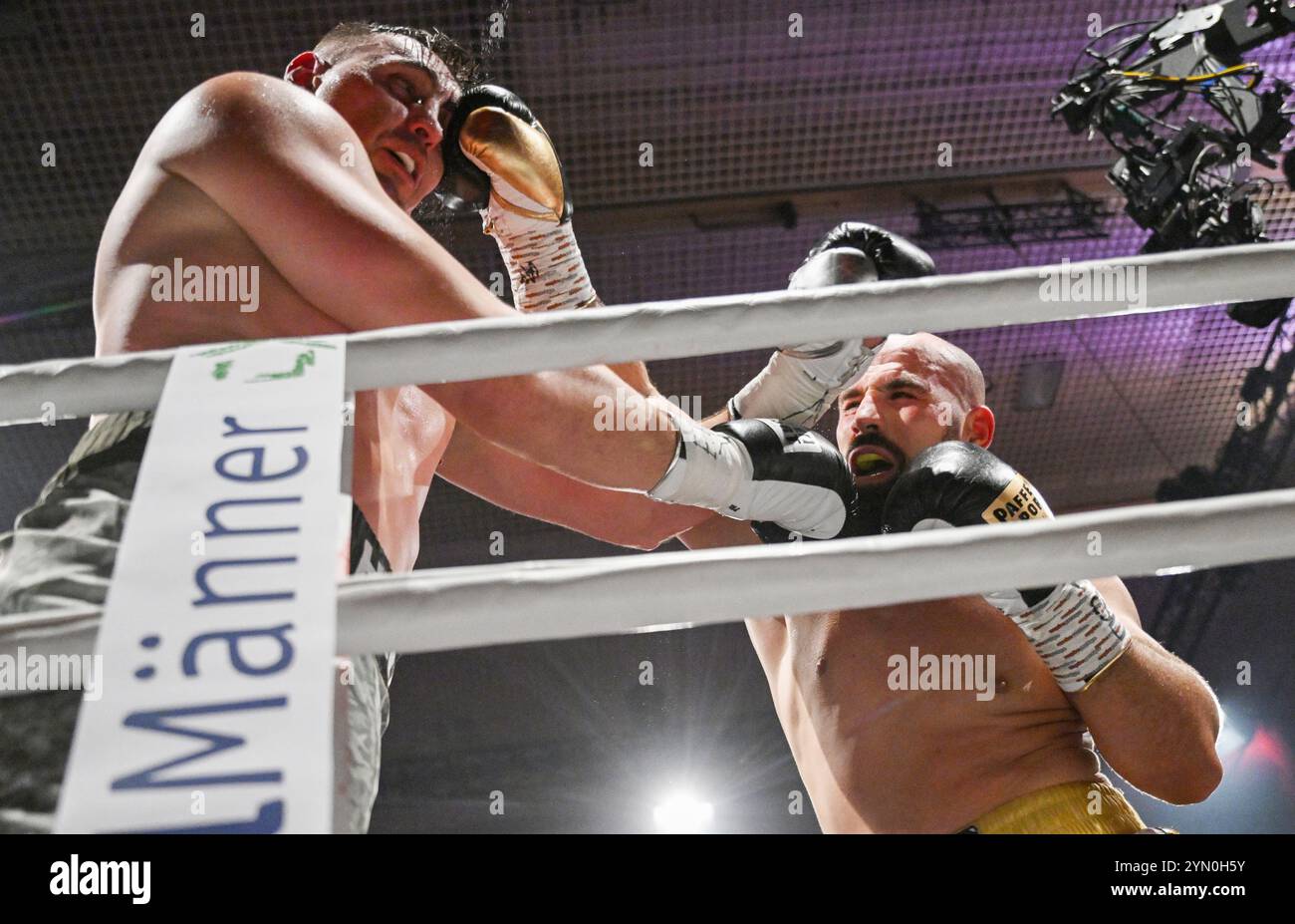 Heidelberg, Germany. 23rd Nov, 2024. Boxing: Heavyweight, EBU European ...