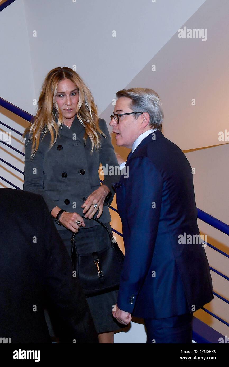 Turin: Cinema Massimo. Red carpet "The freshman". In the photo: Matthew ...