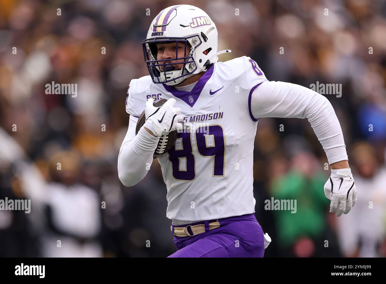 Boone, North Carolina, USA. 23rd Nov, 2024. James Madison Dukes tight ...