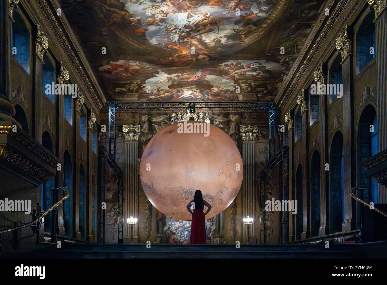 London, UK, 23rd November 2024, The Old Royal Naval College welcomes ...