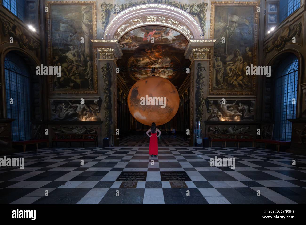London, UK, 23rd November 2024, The Old Royal Naval College welcomes ...