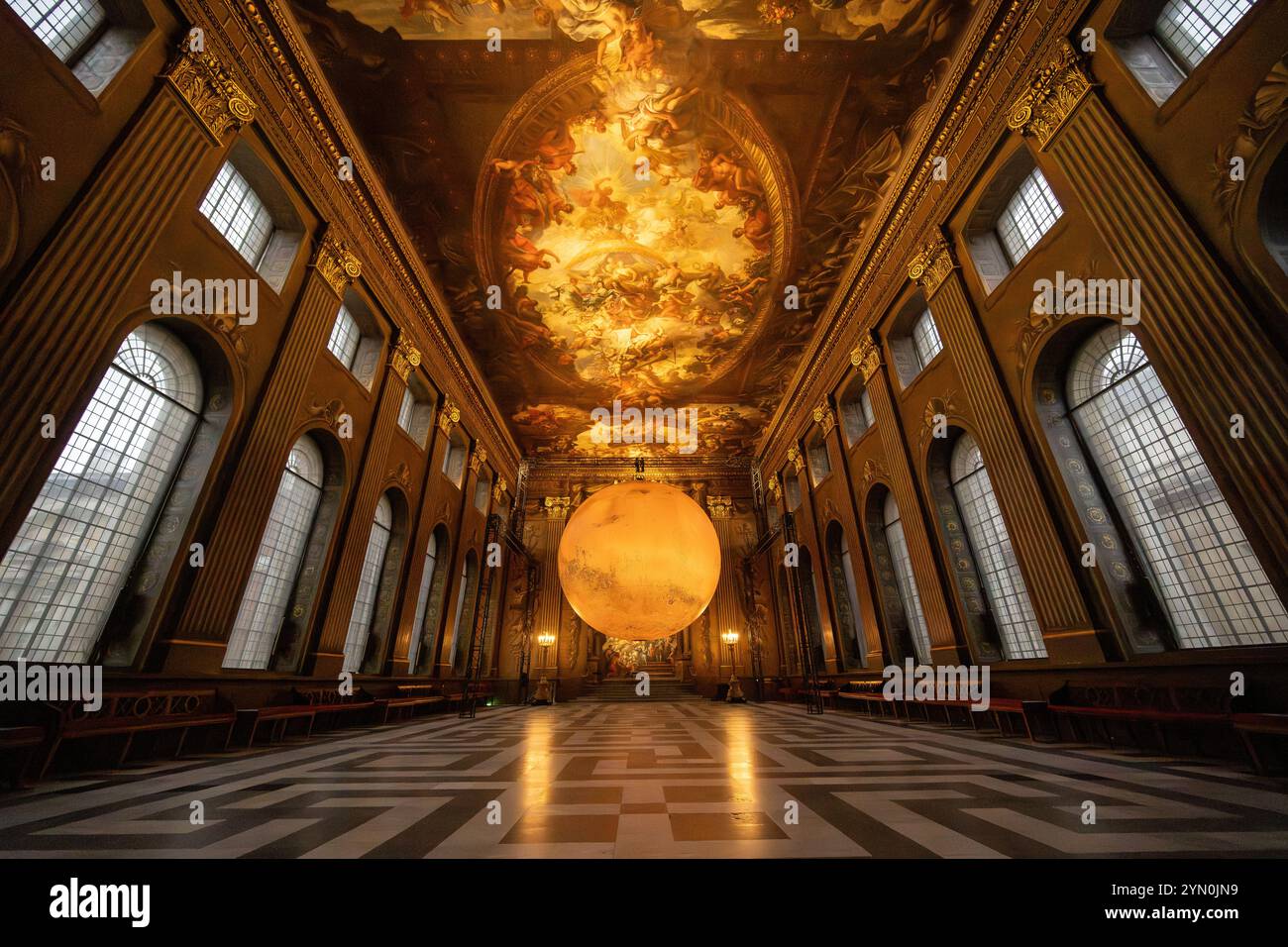 London, UK, 23rd November 2024, The Old Royal Naval College welcomes ...