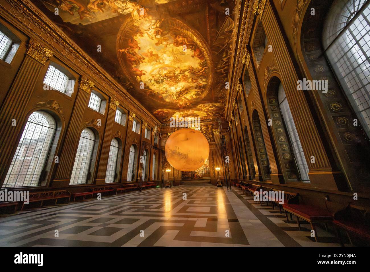 London, UK, 23rd November 2024, The Old Royal Naval College welcomes ...