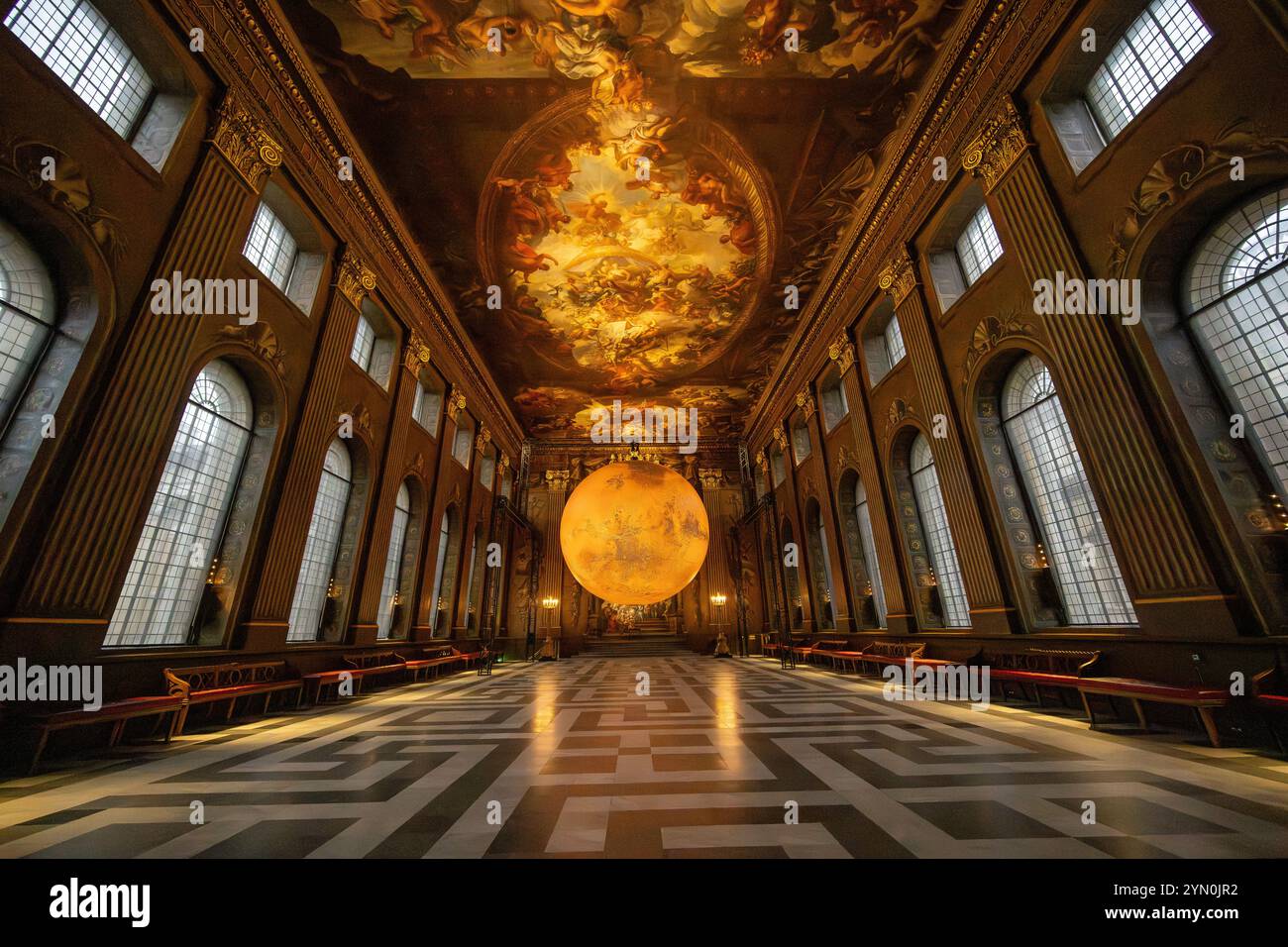 London, UK, 23rd November 2024, The Old Royal Naval College welcomes ...