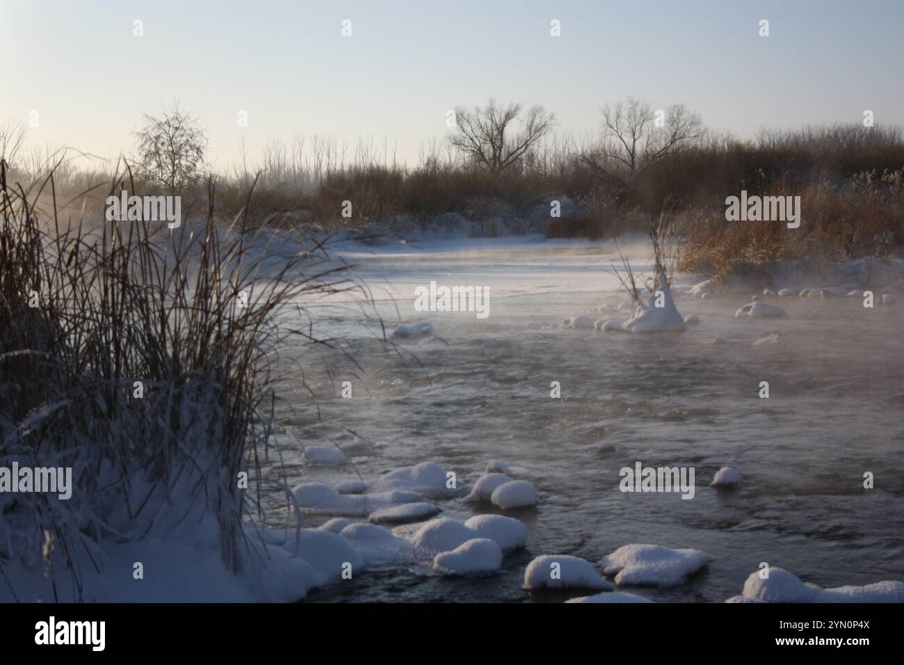 Beautiful winter snow landscape park. Tourism, hobby. Blue sky Stock ...