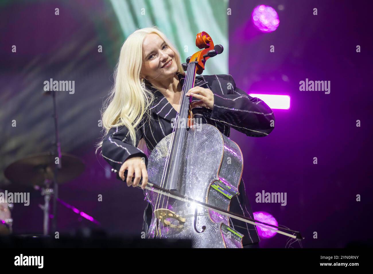 Manchester, England, 24th November, 2024. Clean Bandit performing at ...