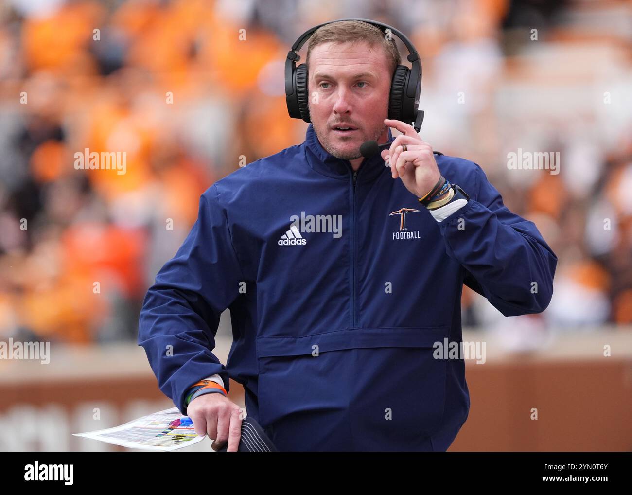 November 23, 2024: head coach Scotty Walden of the UTEP Miners during ...