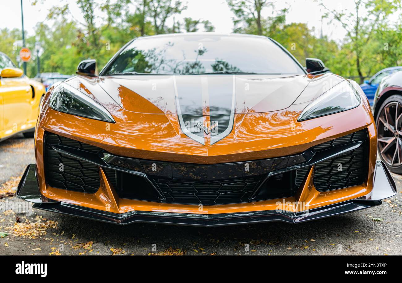 Chicago, Illinois - September 29, 2024: Chevrolet Corvette Z06 LT ...