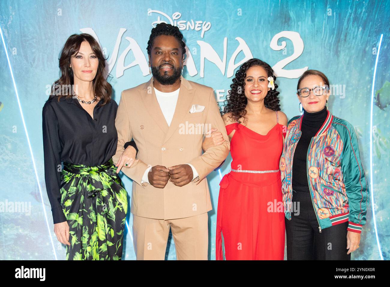 Paris, France. 23rd Nov, 2024. Mareva Galanter, Anthony Kavanagh ...