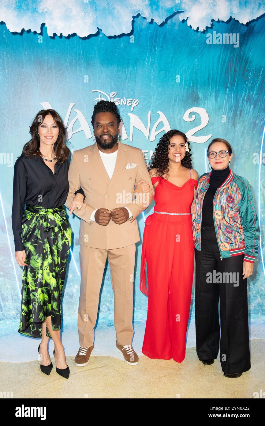 Paris, France. 23rd Nov, 2024. Mareva Galanter, Anthony Kavanagh ...