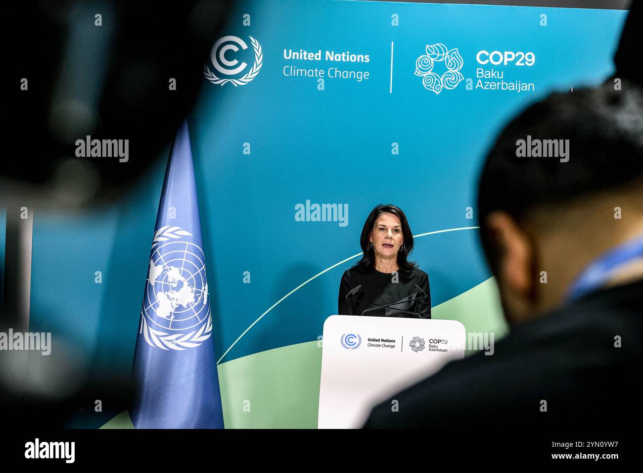 November 23, 2024, Baku, Azerbaijan, Azerbaijan: Germany Minister of Foreign Affairs ANNALENA ...