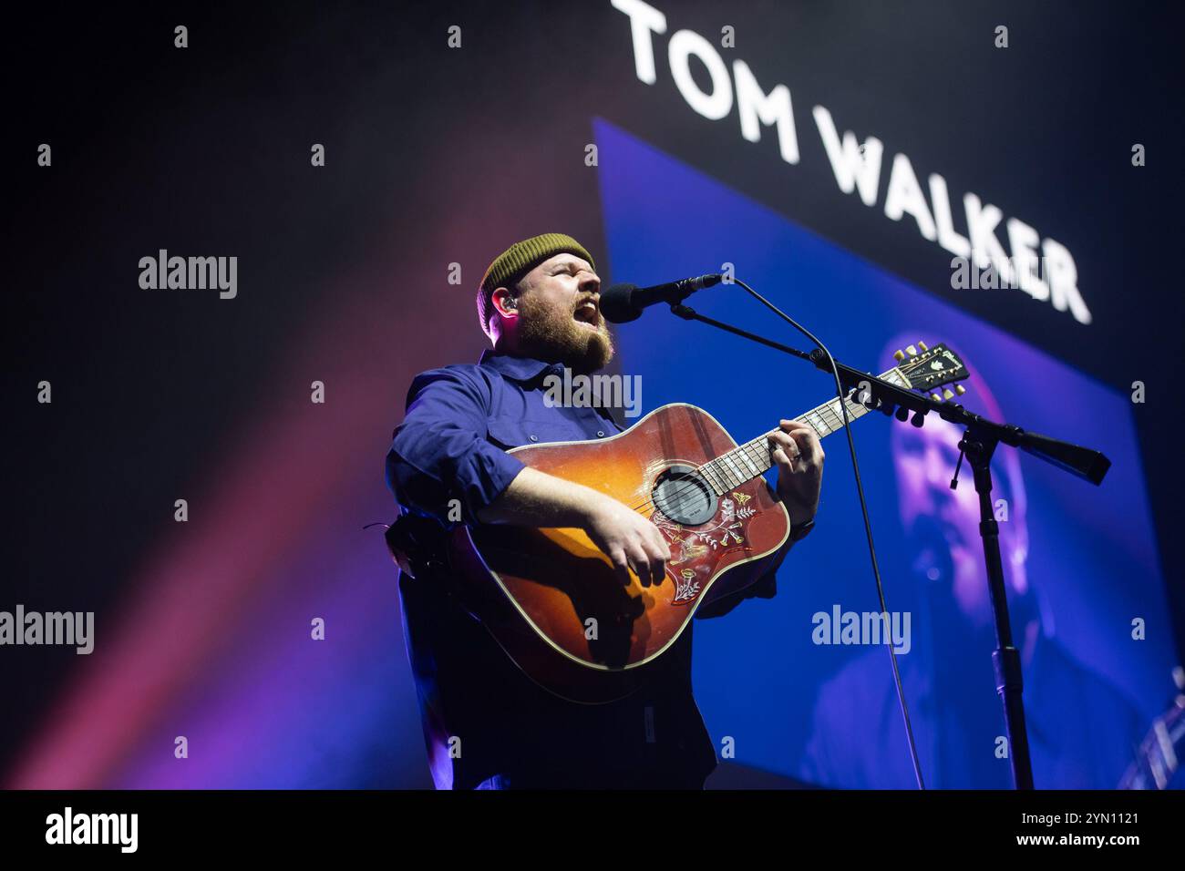 London, UK. 23 Nov 2024. Pictured: Scottish singer-songwriter Tom ...