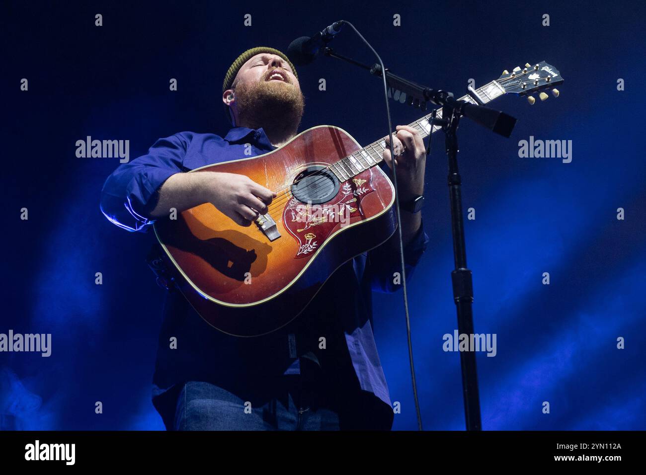 London, UK. 23 Nov 2024. Pictured: Scottish singer-songwriter Tom ...