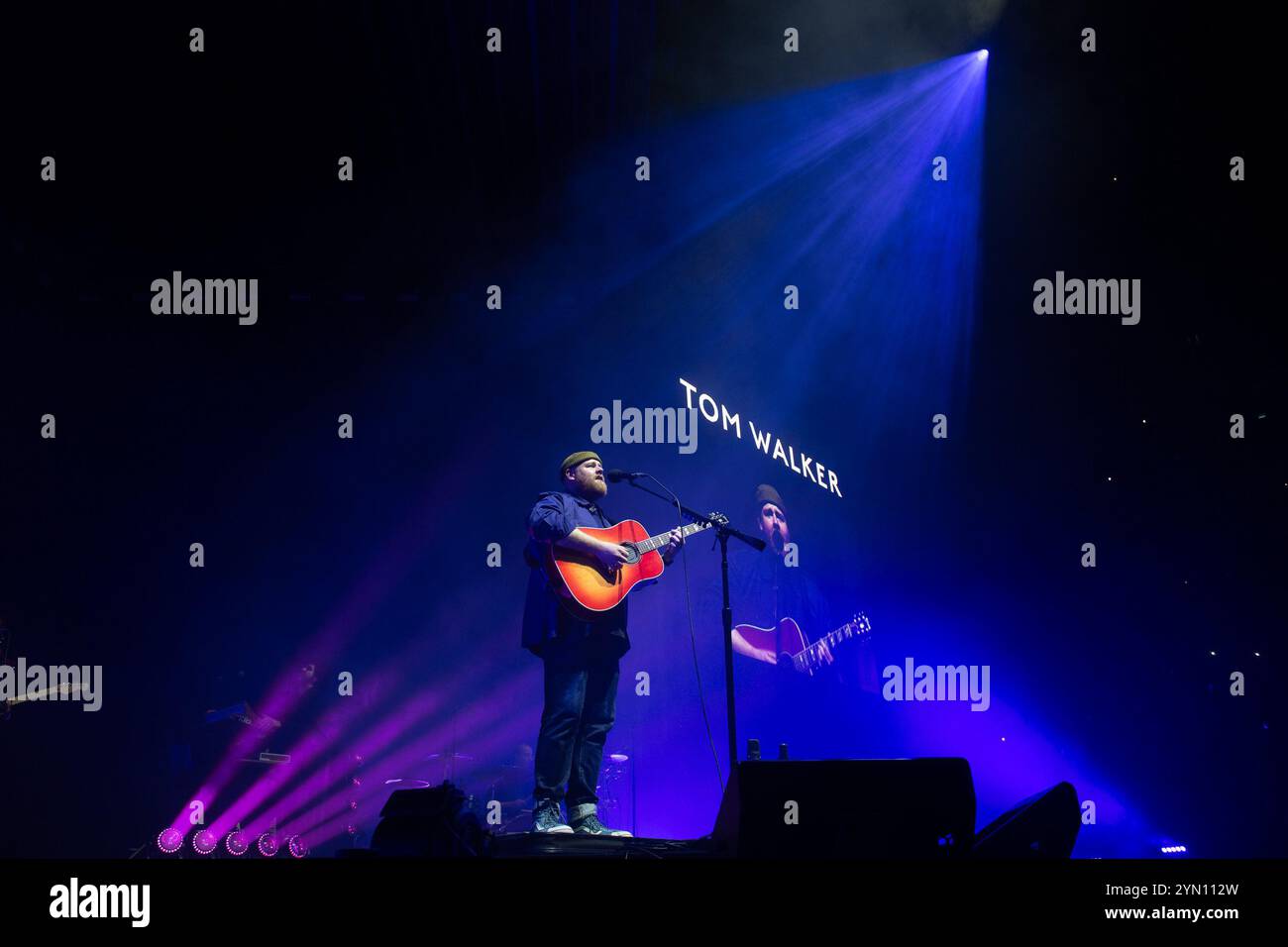 London, UK. 23 Nov 2024. Pictured: Scottish singer-songwriter Tom ...