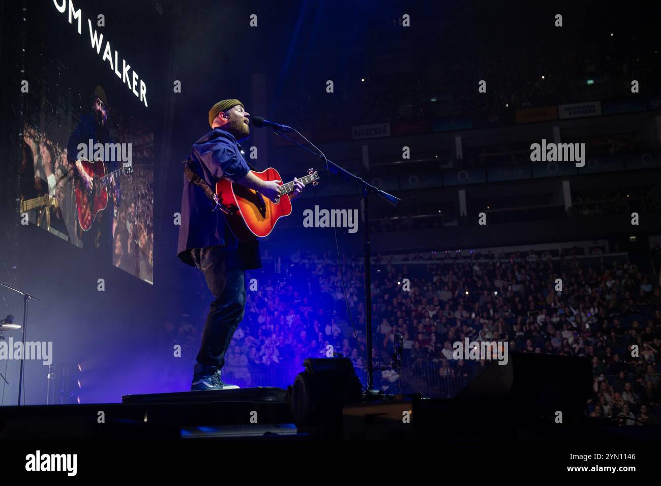 London, UK. 23 Nov 2024. Pictured: Scottish singer-songwriter Tom ...
