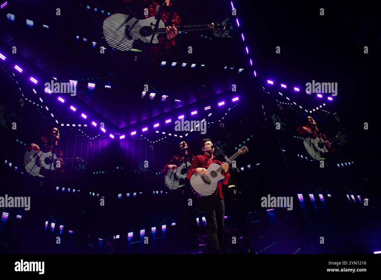 London, UK. 23 Nov 2024. Pictured: Lead singer Danny O'Donoghue of ...